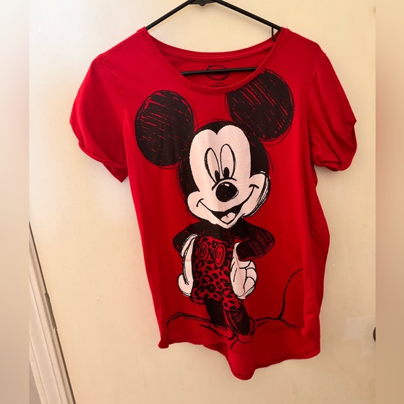 Disney | Tops | Disney Brand Mickey Mouse T Shirt Size L | Poshmark